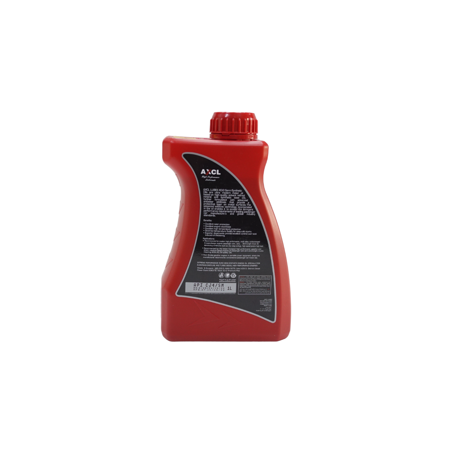 Aceite Semi Sintetico 15W-40 AXCL 1L DIESEL - BIOCAR TUNING