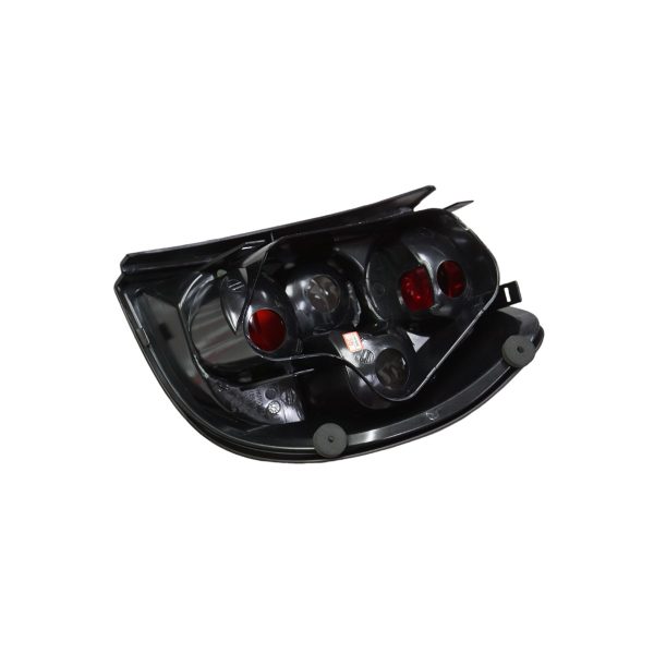 Focos traseros Volkswagen Fox 05-11 fondo negro - BIOCAR TUNING